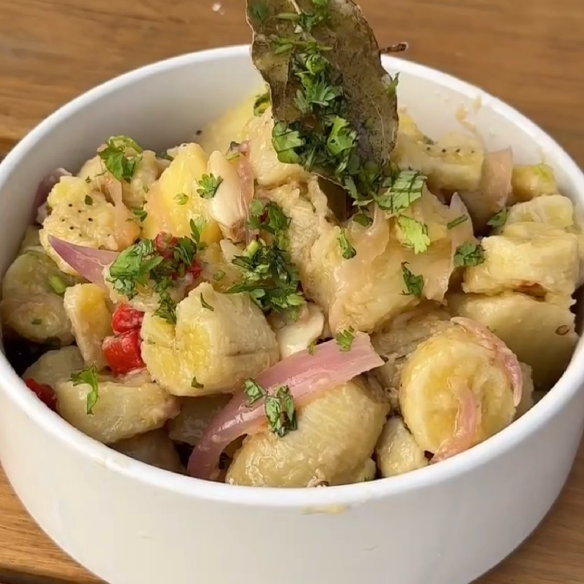 Guineos con panas en escabeche – EL COLMADITO DE GONXALEX